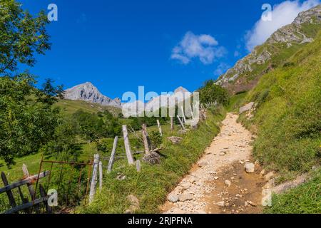 Massif of Las Ubinas between Asturias and Leon. In the Natural Parks of ...