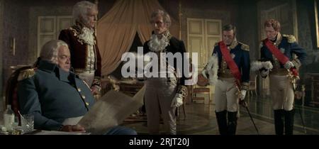 Los Angeles.CA.USA. Dan O’Herlihy as Marshal Ney and Ivo Garrani as ...