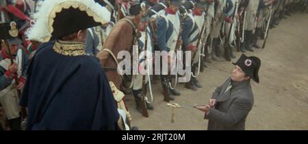 Los Angeles.CA.USA. Dan O’Herlihy as Marshal Ney and Rod Steiger as ...