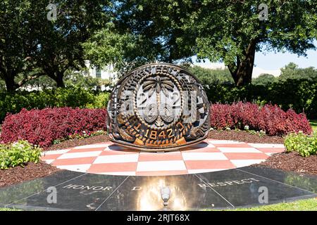 The class Ring Statue outside the Citadel College in Charleston, South ...