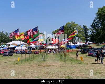 Kansas City, Missouri - August 19, 2023: Ethnic Enrichment Festival - Annual Global Food, Dance ...