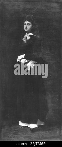 . Bildnis der Frau Catore 1871 6 Albert von Keller - Bildnis der Frau Catore - 9005 - Bavarian ...