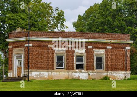 Chuckey, Tennessee, USA - August 6, 2023: Built around 1929 this old ...