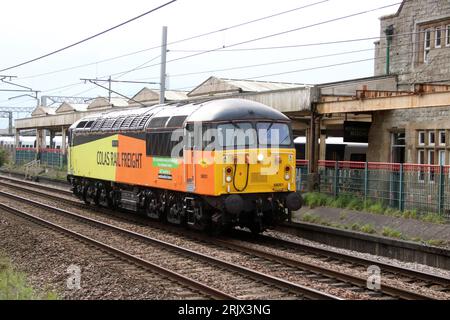 Green Fuel class 56 grid diesel-electric loco in Colas Rail Freight ...