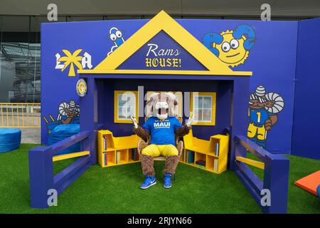 Los Angeles Rams' Mascot Rampage prior to the NFL International Series ...