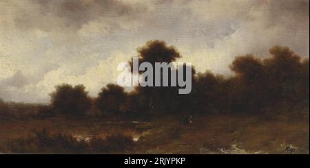 *Wetland landscape* (1874) by Remigius Adrianus Haanen depicts a serene ...