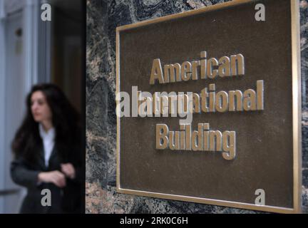 The AIG headquarters in New York Stock Photo - Alamy