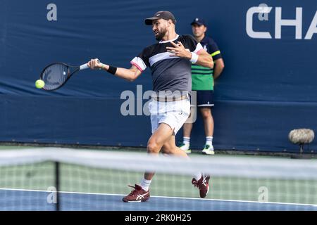 Nicolas MORENO DE ALBORAN of USA during the qualifying of the Roland-Garros 2025, French Open ...