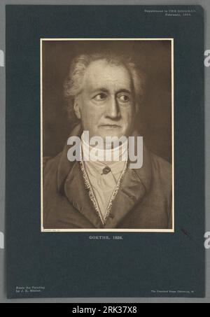 Goethe (Stieler 1828 Stock Photo - Alamy