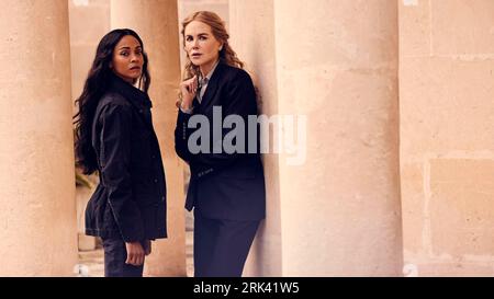 Special Ops Lioness Zoe Saldana, Nicole Kidman & Morgan Freeman Stock ...