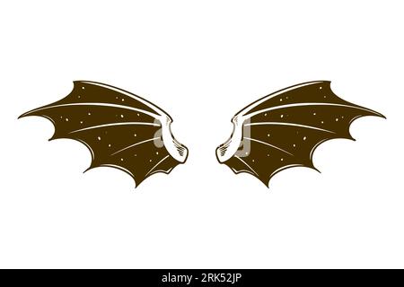 dragon wing vector illustration Stock Vector Image & Art - Alamy