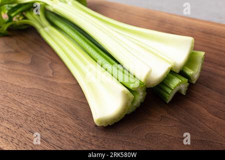 Vegetable celery with a crunchy texture and strong aroma Stock Photo ...