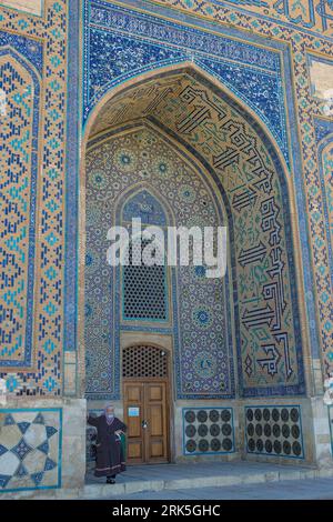 Turkestan, Kazakhstan - August 23, 2023: The Mausoleum of Khoja Ahmed ...