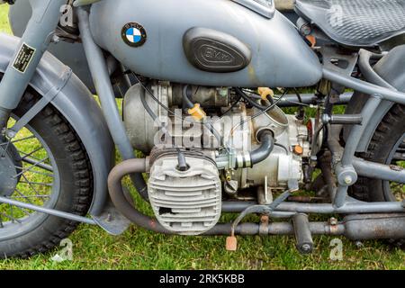 BMW R71. Lytham 1940's Weekend 2023 Stock Photo - Alamy