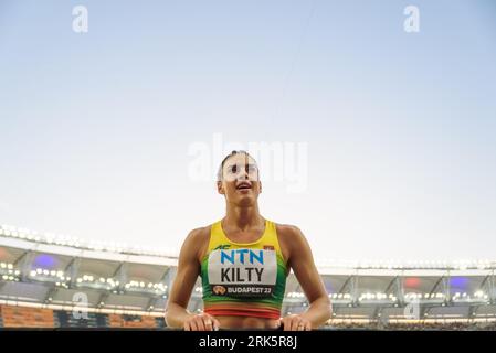 Dovilė KILTY in the triple jump at the Doha 2019 World Athletics ...