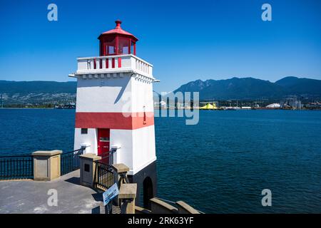 Brockton Point Lighthouse (1914), designed by Thomas Hayton Mawson ...