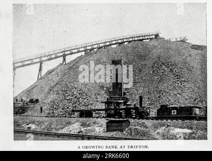 Mine tailings left over from copper mining create their own mountains ...
