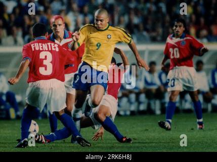 Ronaldo of Brazil in the 1998 World Cup Stock Photo - Alamy