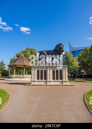 Maiwand Lion, Abbey Quarter, Reading, Berkshire, England, UK, GB Stock ...
