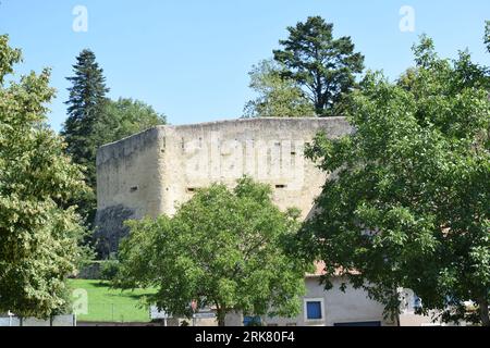 Chateau de Rodemack Stock Photo - Alamy
