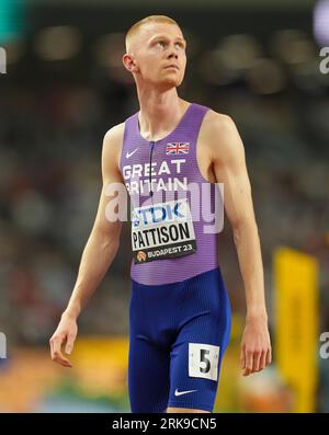 Great Britain's Ben Pattison after competing in the Men's 800 metres ...