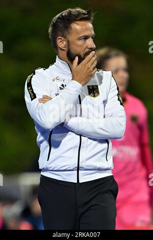 24 August 2023, North Rhine-Westphalia, Mönchengladbach: Field hockey ...
