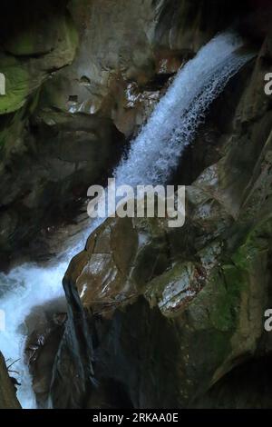 Waterfalls of Bellano, Lake Como (Lago di Como), Italy. Orrido di ...