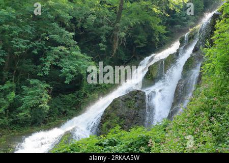 Waterfalls of Bellano, Lake Como (Lago di Como), Italy. Orrido di ...