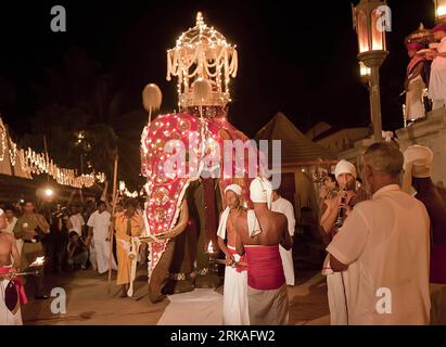 Dancers in the great Kandy Esala Perahera festival in Kandy, Sri Lanka ...