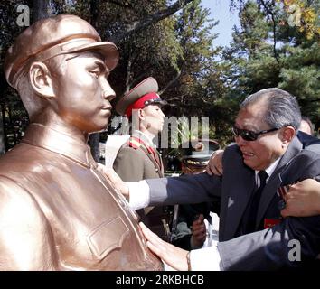 A statue of late Chinese leader Mao Zedong is seen in a warehouse at Hongguang Town in Chengdu ...