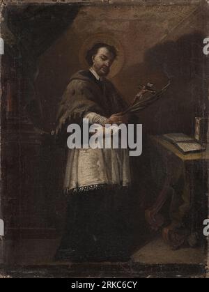 St. John Nepomucene. Czechowicz, Szymon (1689-1775), painter Stock ...