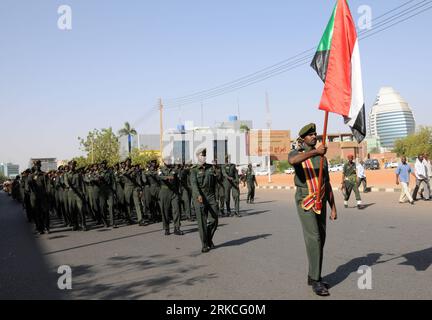 Sudanese soldiers on parade, during World War II, 1940 Stock Photo - Alamy