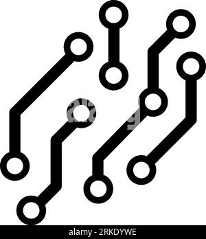 code vector icon Linear icon. Editable stroke line Stock Vector Image ...