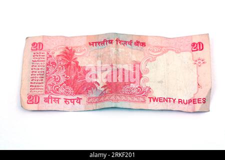 Reserve Bank of India Mahatma Gandhi Series 20 Rupees Banknote Issued ...