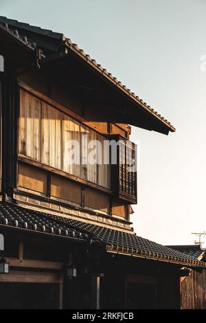 An idyllic outdoor scene featuring Japanese buildings in Kyoto, Japan ...