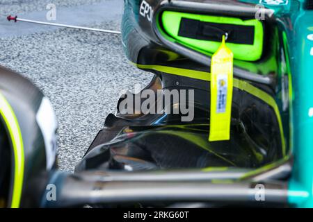 The 2023 Aston Martin AMR23 Formula One Car driven by Lance Stroll and Fernando Alonso, on ...