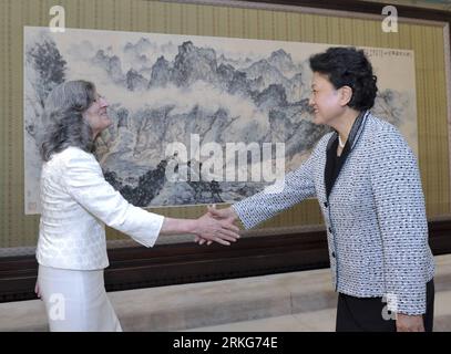 Hero Ibrahim Ahmed, wife of Iraqi President Jalal Talabani pictured ...