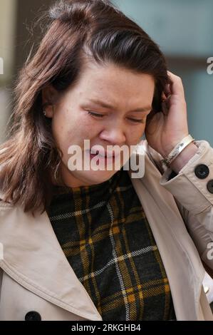 Caroline Muirhead, the former partner of Alexander McKellar leaves the ...