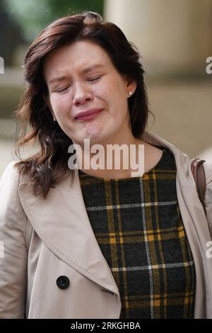 Caroline Muirhead, the former partner of Alexander McKellar leaves the ...