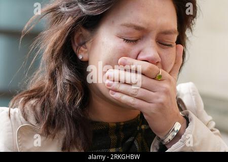 Caroline Muirhead, the former partner of Alexander McKellar leaves the ...