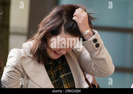 Caroline Muirhead, the former partner of Alexander McKellar leaves the ...