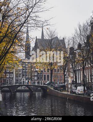 Amsterdam, Netherlands. November 2022. A typical Dutch pastry stand ...