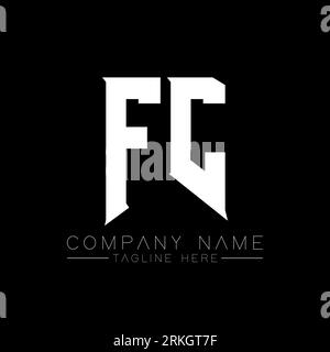 FC F C letter logo design. Initial letter FC linked circle upercase ...