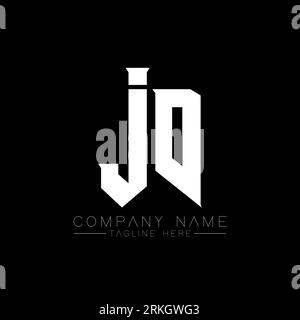 JD J D letter logo design. Initial letter JD uppercase monogram logo ...