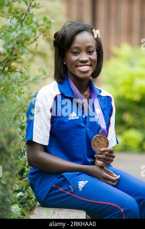 Annie Tagoe in 2010 after winning bronze at the Summer Youth Olympics ...