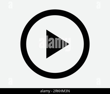 Vector illustration of round media player buttons set Stock Vector ...