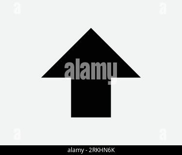 Up Arrow Icon Upwards Upward Point Pointer Direction Navigation North ...