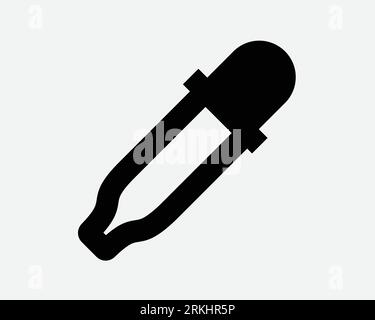 dropper sign icon. pipette symbol. Set of colored buttons. Vector ...