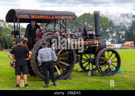 Fordingbridge, Hampshire UK. 25th August 2023. The first ever Steam ...