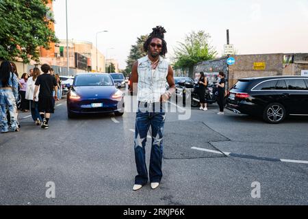 guest , Saint JHN Milan Fashion Week - Men S/S 2027 Etro Presentation ...